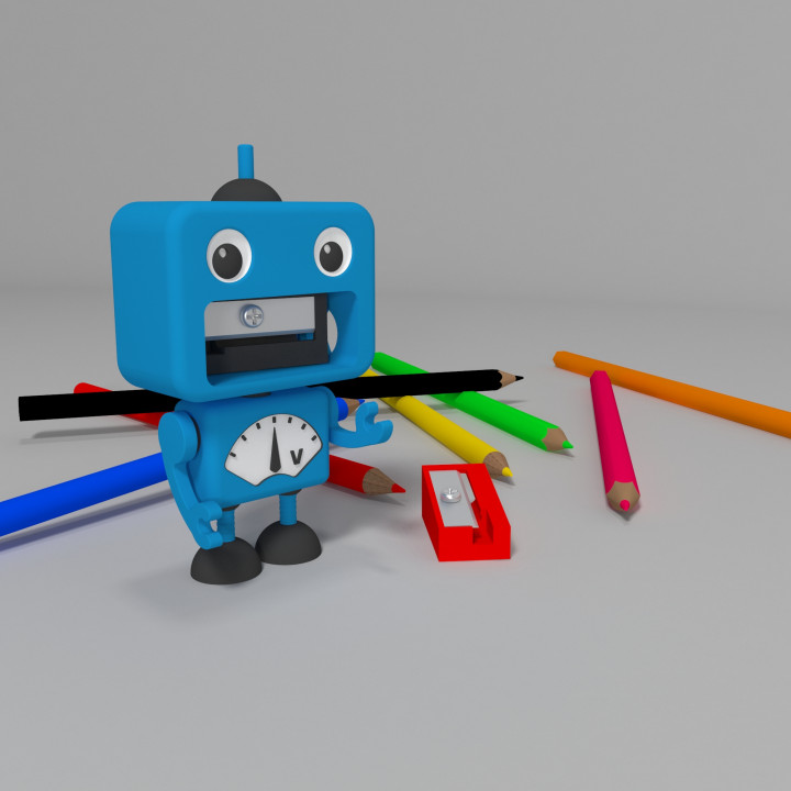 3D Printable Pencil sharpener by Alecsandr Sivtsov