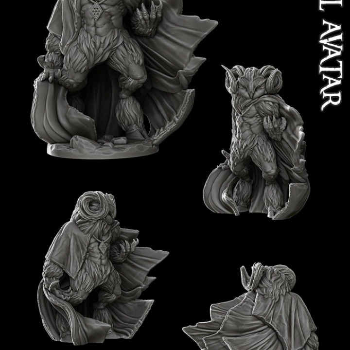 3D Printable Owl Avatar by RocketPigGames