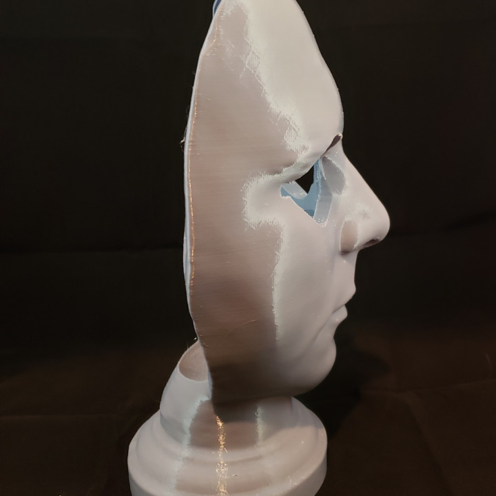 3D Printable King George IV for Advanced Eye Mech by Matthew Cowie