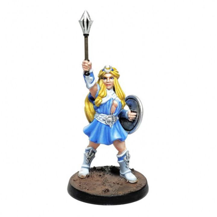 3D Printable The Moon cleric by Vae Victis Miniatures