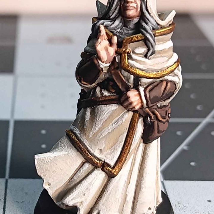 3D Print of The Old Cleric by notthedreadpirate