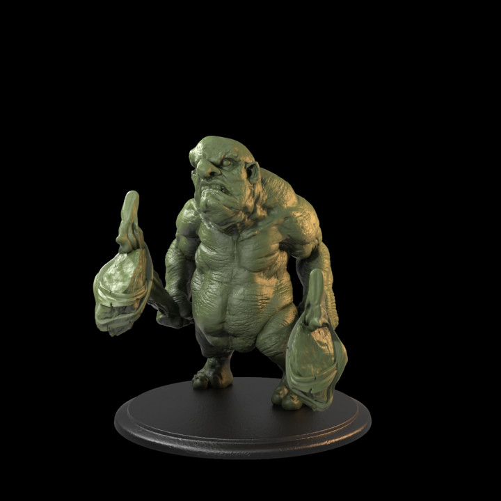 3D Printable Troll with Rock Hammers [Pre-supported] by TytanTroll ...