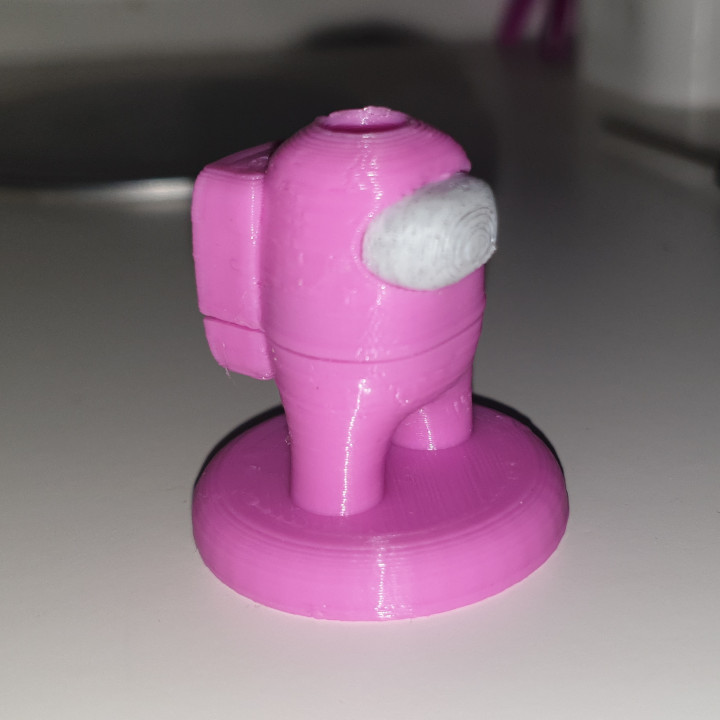 3D Printable Among Us Mini - Customizable Character with Mandalorian ...