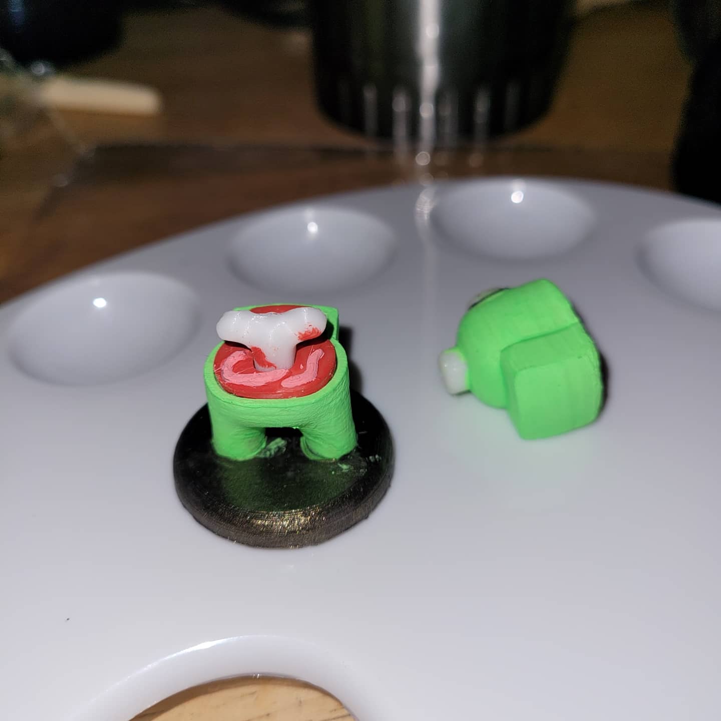 3D Printable Among Us Mini - Customizable Character with Mandalorian ...
