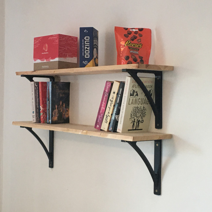 3D Printable Shelf Bracket by Rich Clark