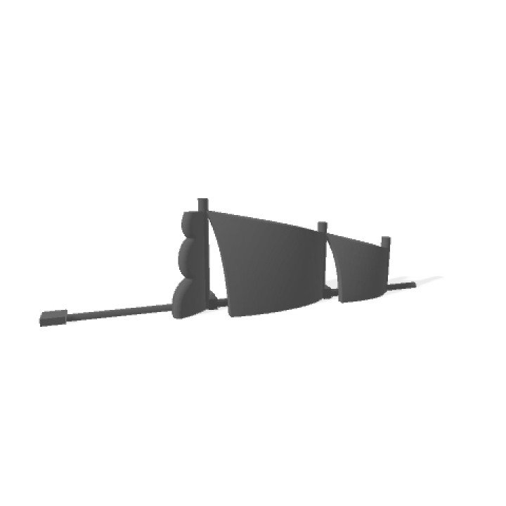3D Printable HMS Indefatigable Razee frigate (Ardent class conversion ...