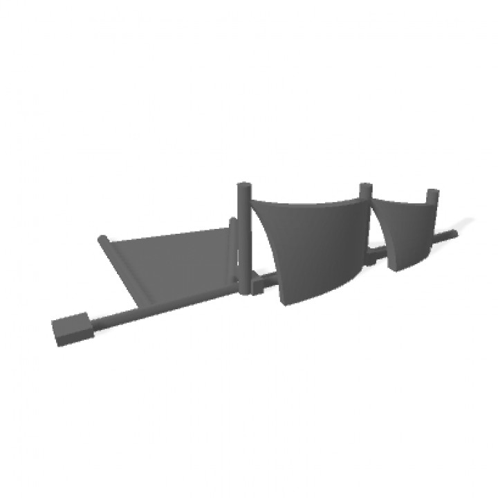 3D Printable HMS Indefatigable Razee frigate (Ardent class conversion ...