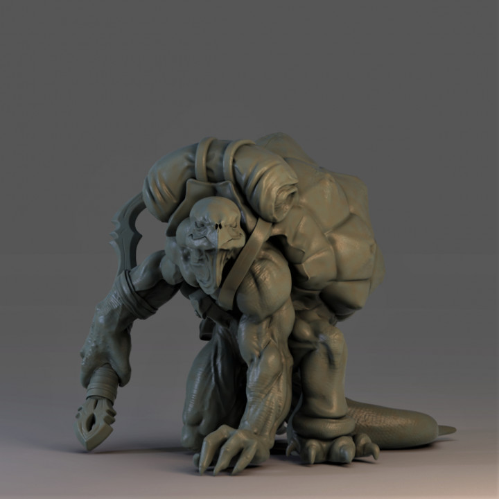 3D Printable Turtle land assassin. by 3DprintingRealms
