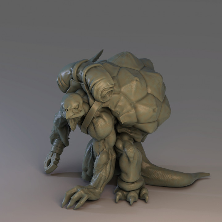 3D Printable Turtle land assassin. by 3DprintingRealms