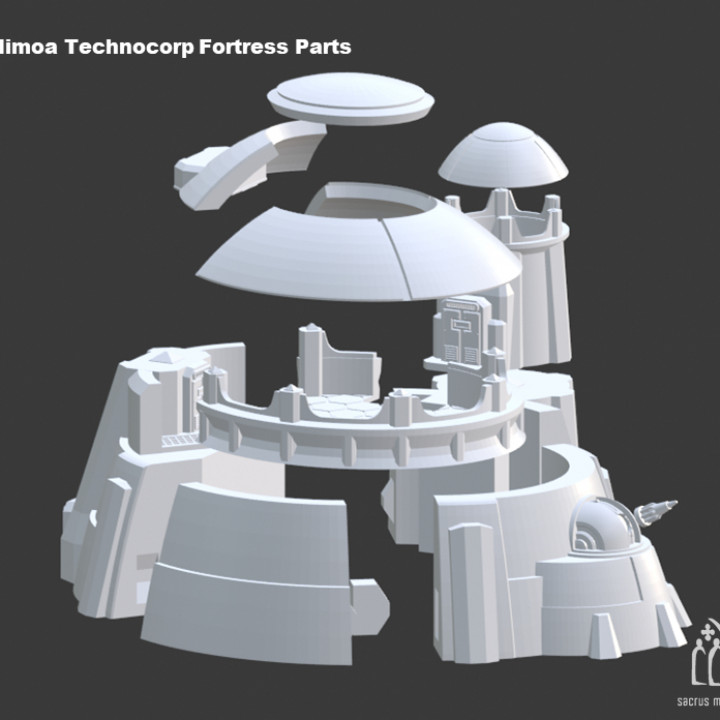 3D Printable The War Zone. 3d Printing Designs Bundle. Gothic and ...