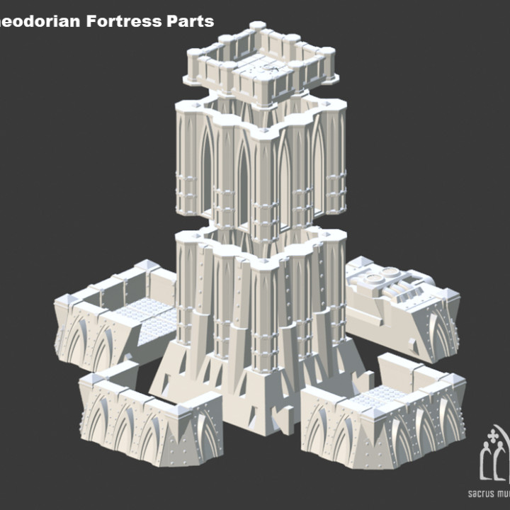 3D Printable The War Zone. 3d Printing Designs Bundle. Gothic and ...