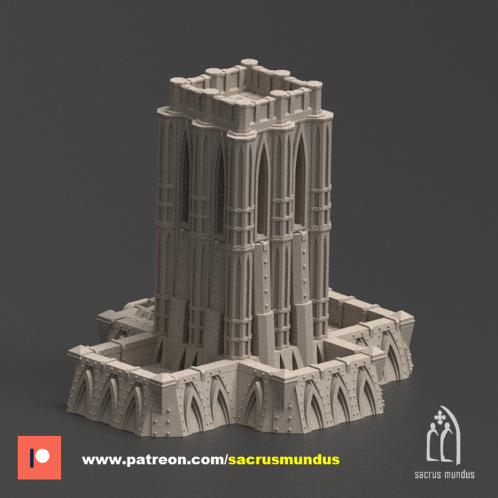 3D Printable The War Zone. 3d Printing Designs Bundle. Gothic and ...