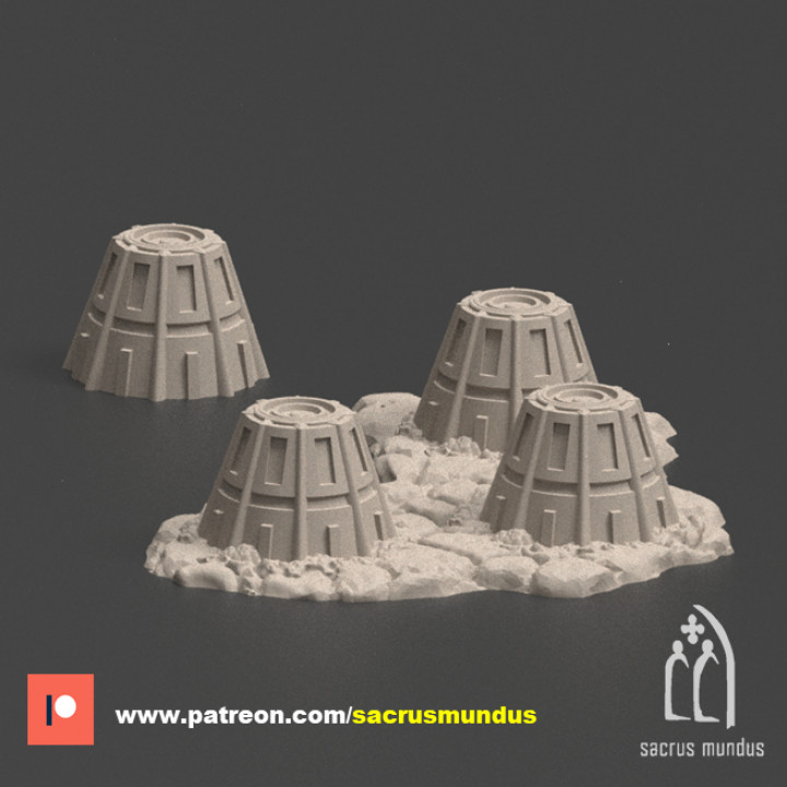 3D Printable The War Zone. 3d Printing Designs Bundle. Gothic and ...
