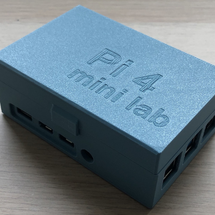 3D Printable Pi 4 Mini Lab V2 by Anton