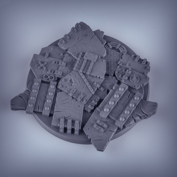 3D Printable Scrap Bases by Duncan Shadow