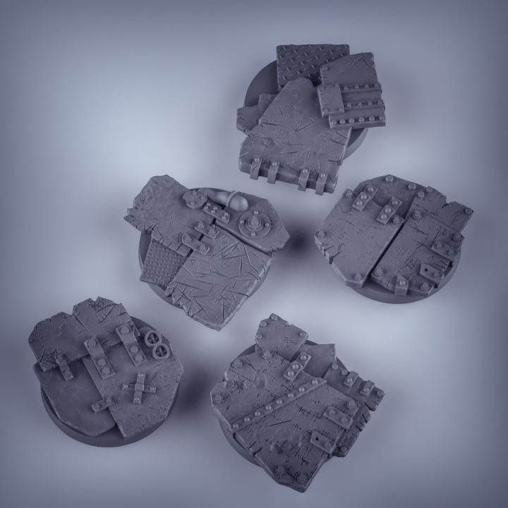 3D Printable Scrap Bases by Duncan Shadow