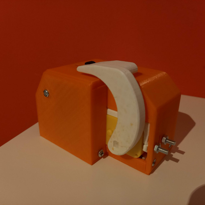3D Printable Useless Box - without Arduino by Creative Electronics