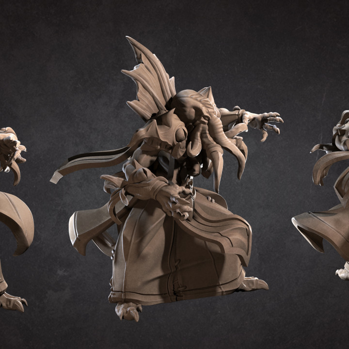3D Printable Mage Cultist Ancients by Bite the Bullet