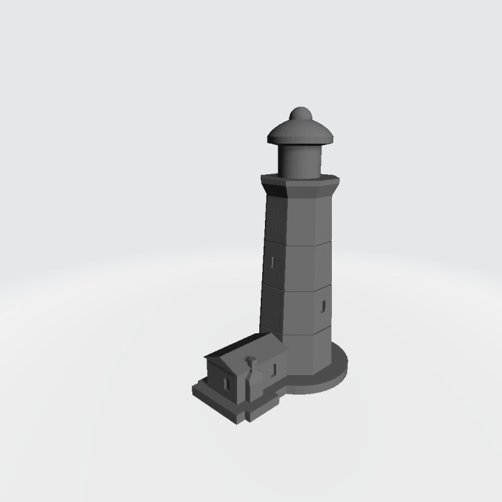 3D Printable Lighthouses and islands pack by Saturnalia STUDIOS