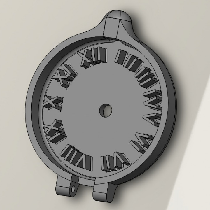 3D Printable Wild West Clock by Bole Romero