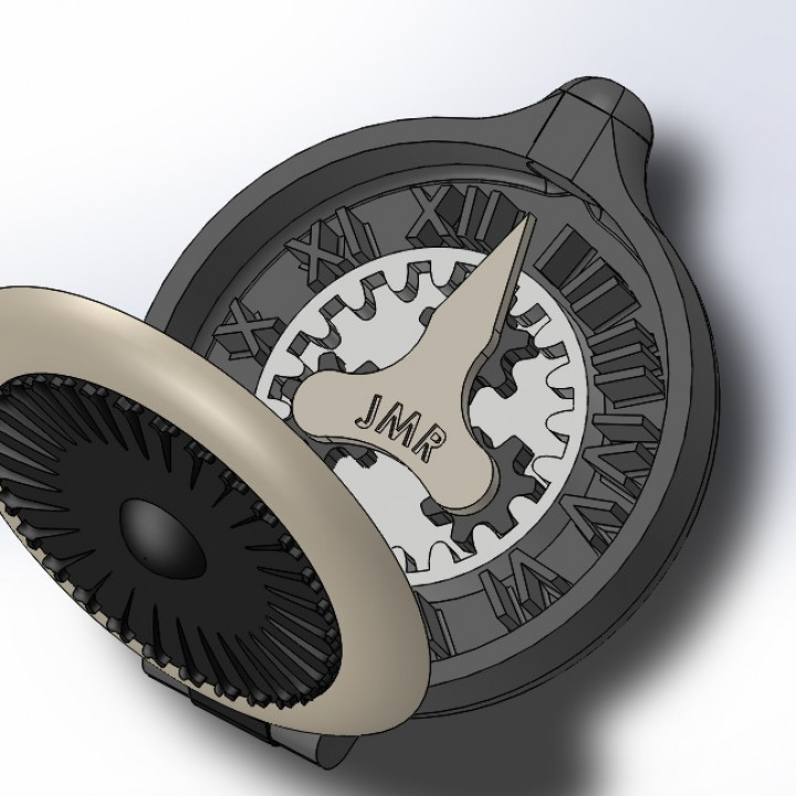 3D Printable Wild West Clock by Bole Romero