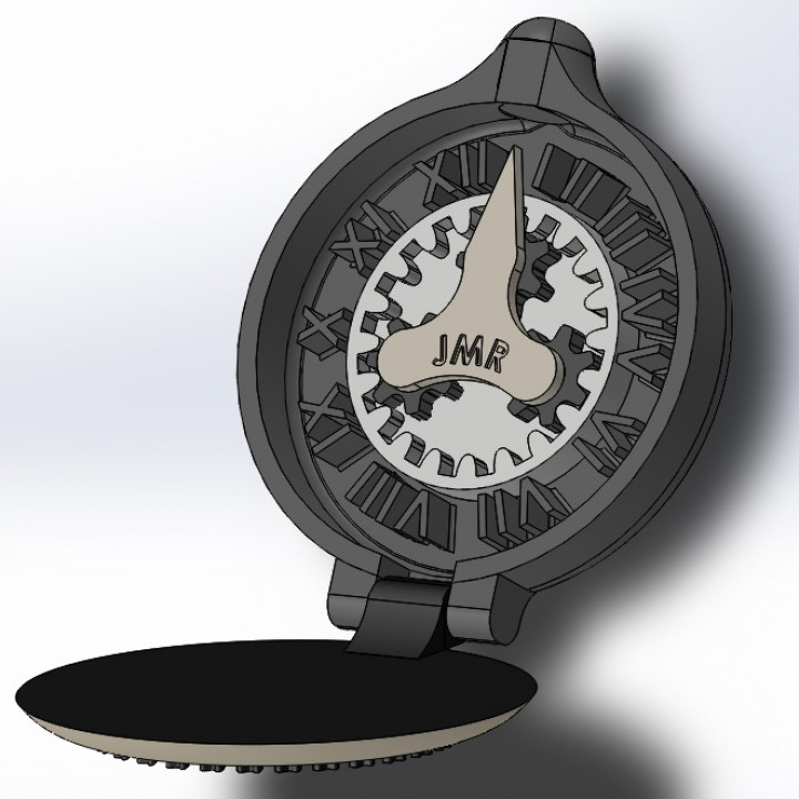 3D Printable Wild West Clock by Bole Romero