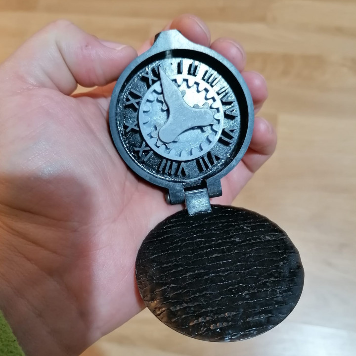 3D Printable Wild West Clock by Bole Romero