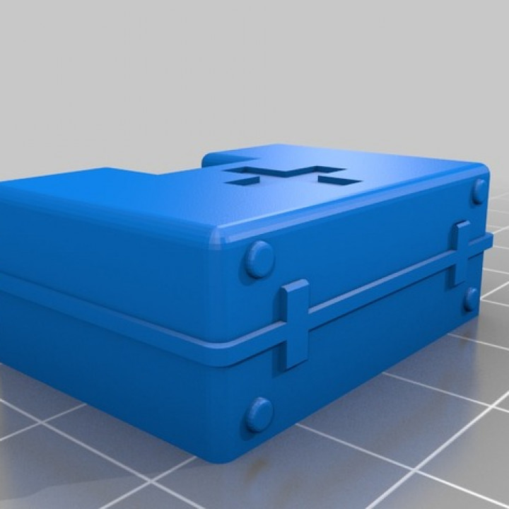 3D Printable First Aid kit by Mark