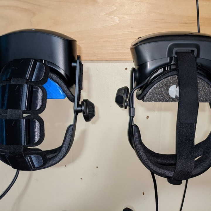 3D Printable VR Strap Padding by Wayne Dickinson