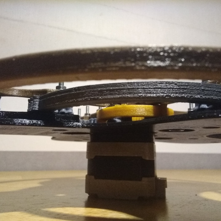 3D Printable Concentric Rings O'Clock by MoreAnge