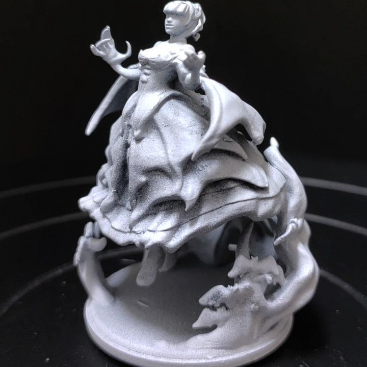 3D Printable Vampire Baroness by Village's Hope Miniatures