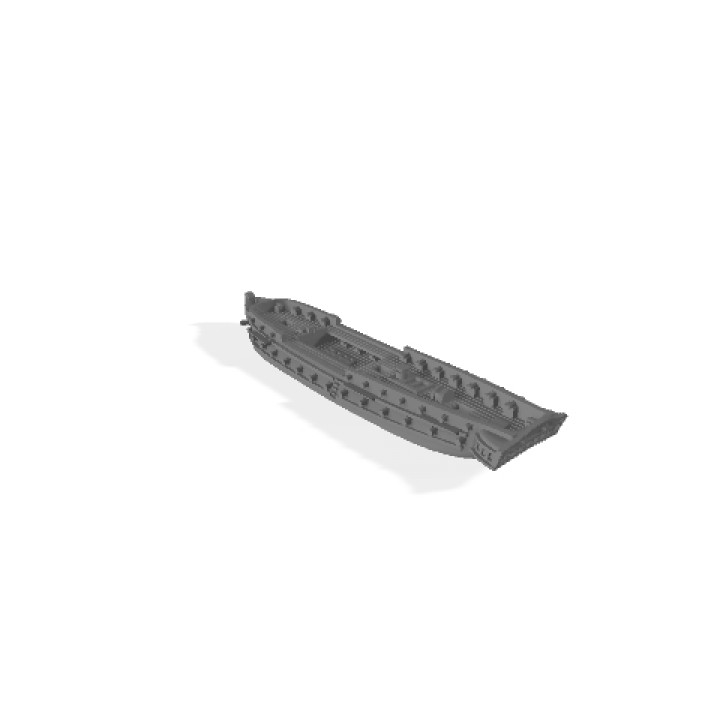 3D Printable HMS Lively (Lively class) by Saturnalia STUDIOS
