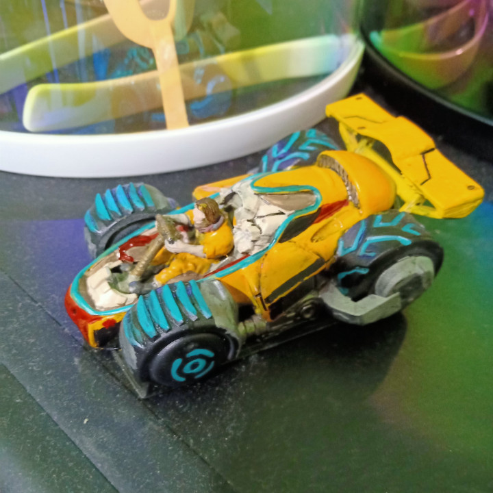 3D Printable ARK CAR by PAPSIKELS MINIATURES