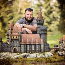 3D Printable Dark Realms Castle Dracul by Dark Realms Forge