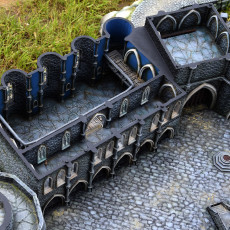 3D Printable Dark Realms Castle Dracul by Dark Realms Forge