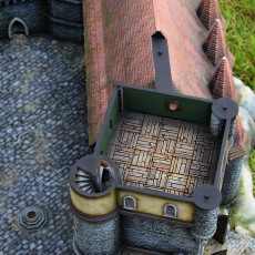 3D Printable Dark Realms Castle Dracul by Dark Realms Forge