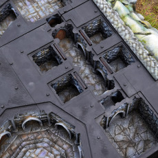 3D Printable Dark Realms Castle Dracul by Dark Realms Forge