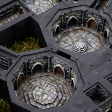 3D Printable Dark Realms Castle Dracul by Dark Realms Forge