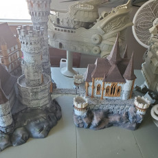 3D Printable Dark Realms Castle Dracul by Dark Realms Forge