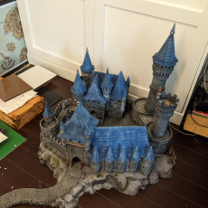 3D Printable Dark Realms Castle Dracul by Dark Realms Forge