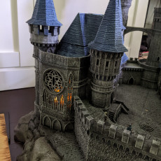 3D Printable Dark Realms Castle Dracul by Dark Realms Forge