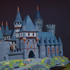 3D Printable Dark Realms Castle Dracul by Dark Realms Forge