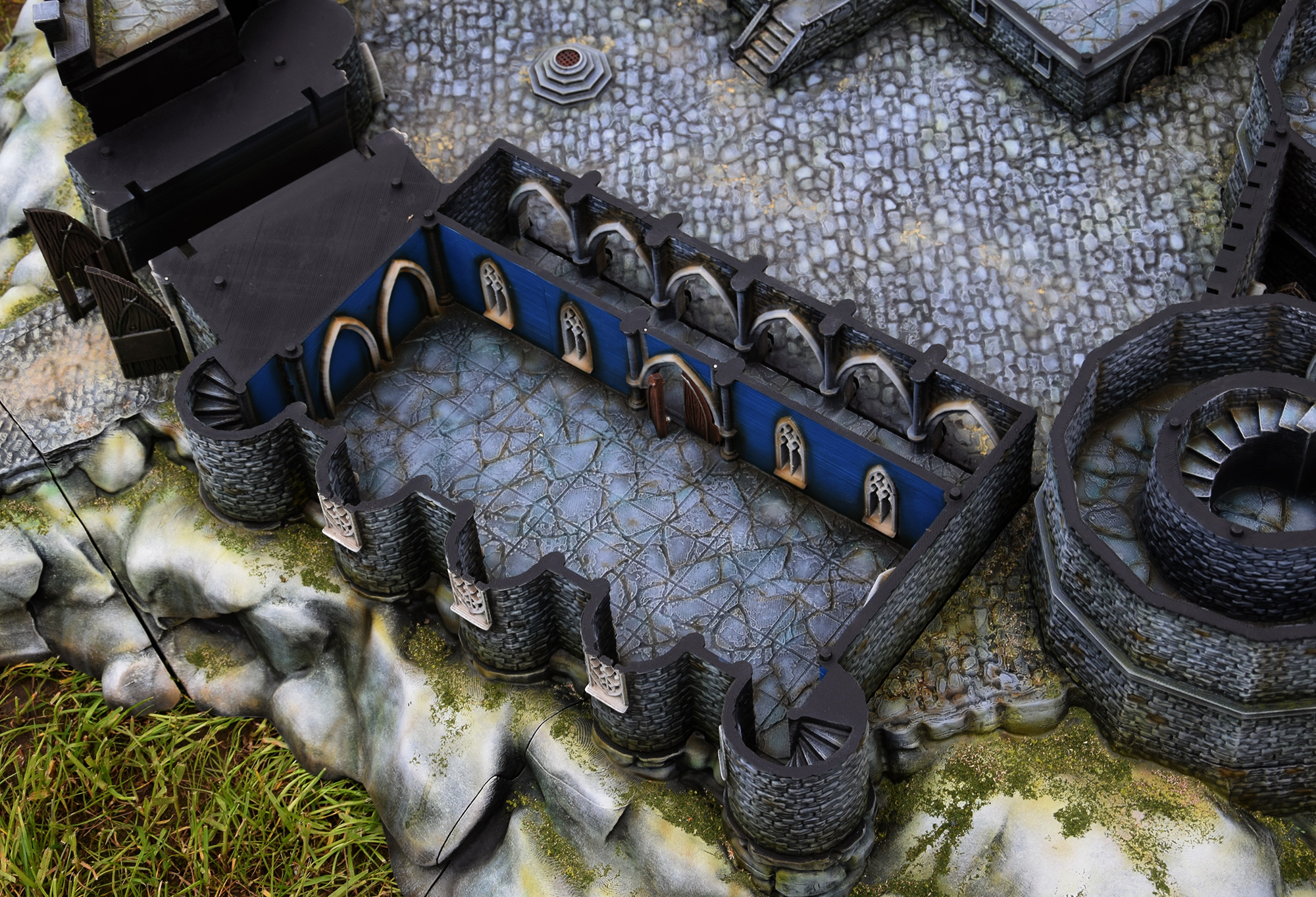 3D Printable Dark Realms Castle Dracul by Dark Realms Forge