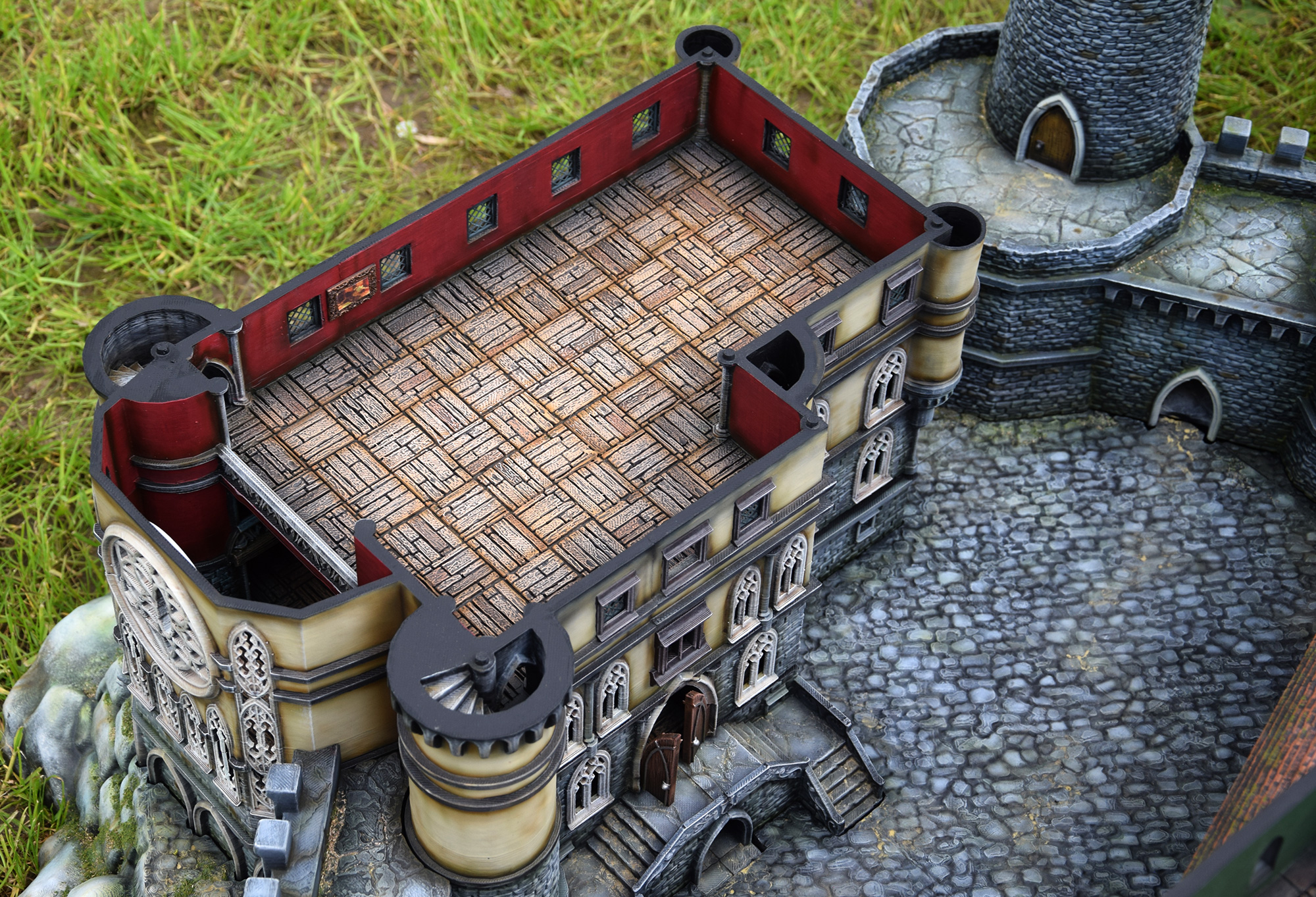 3D Printable Dark Realms Castle Dracul by Dark Realms Forge