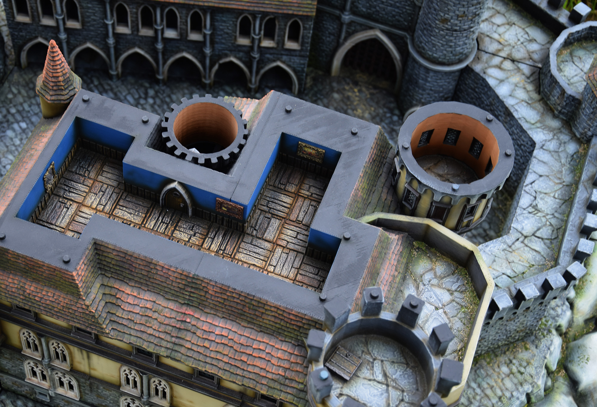 3D Printable Dark Realms Castle Dracul by Dark Realms Forge