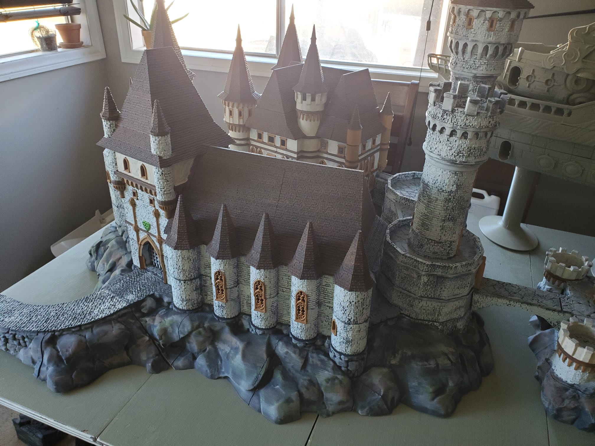3D Printable Dark Realms Castle Dracul by Dark Realms Forge