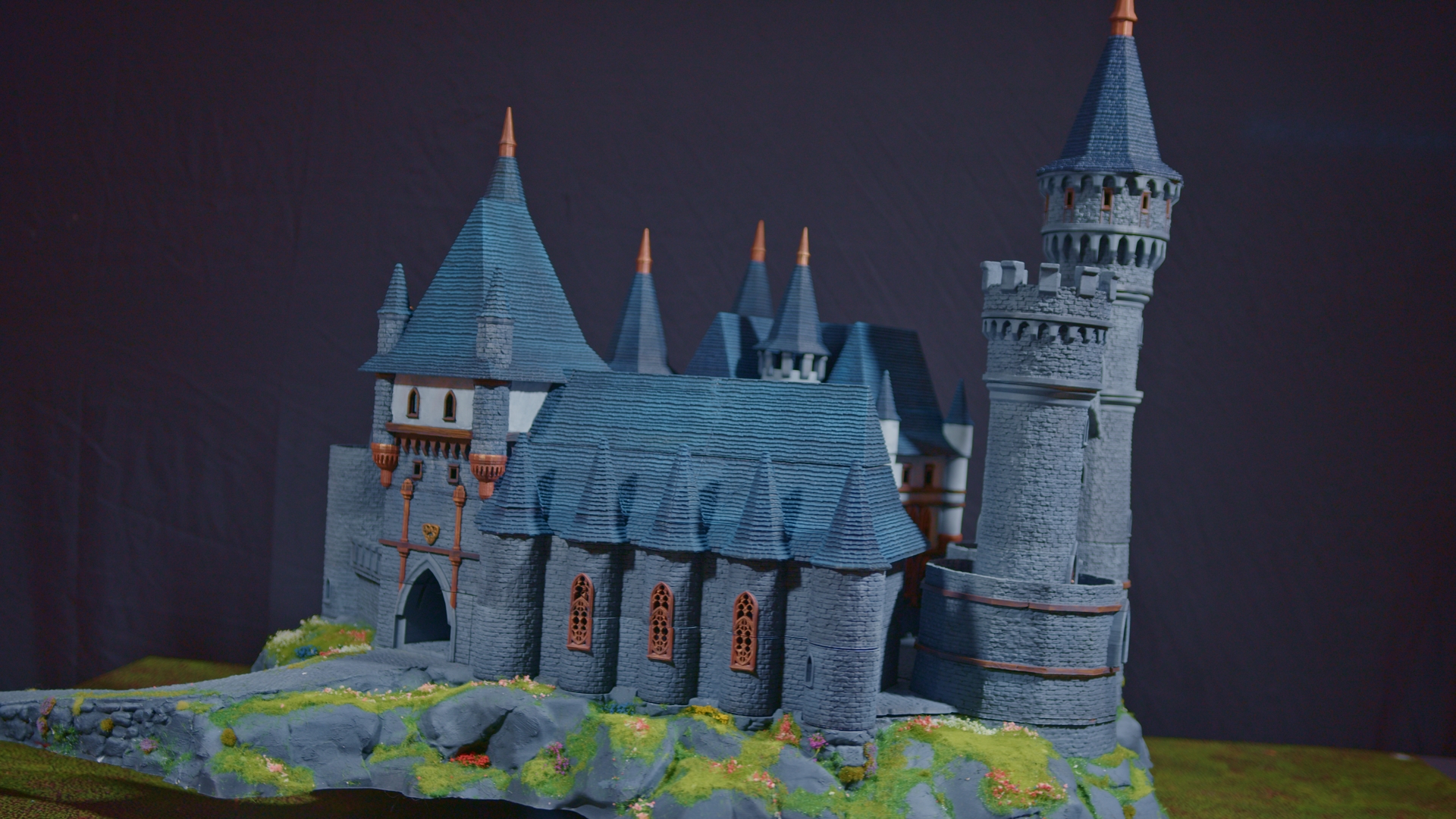 3D Printable Dark Realms Castle Dracul by Dark Realms Forge