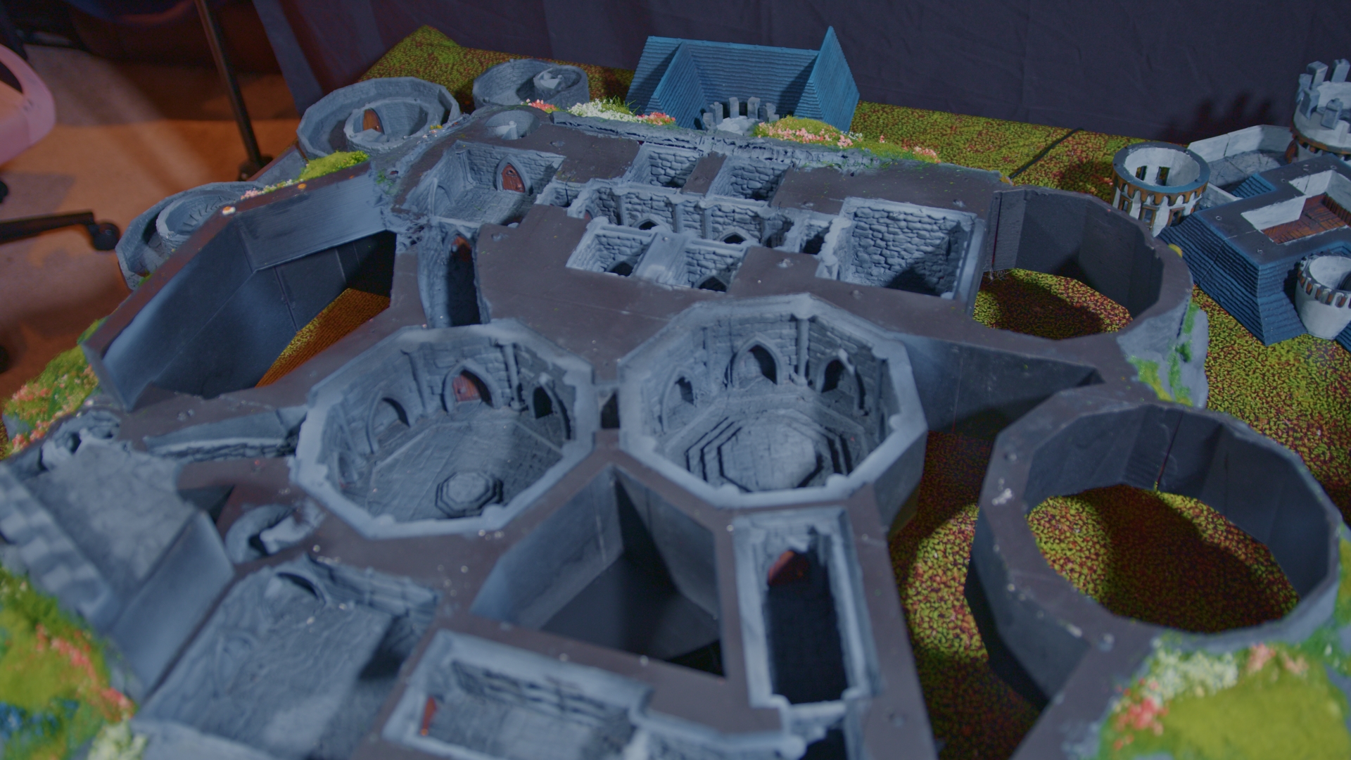 3D Printable Dark Realms Castle Dracul by Dark Realms Forge