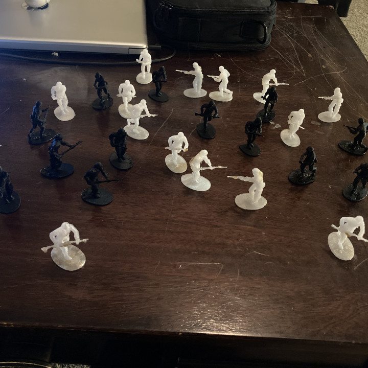 3D Printable Riflemen 2.0 by Riley Dockery