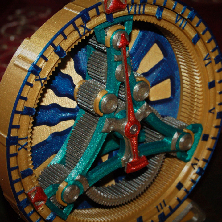 3D Printable Looney Clock by Brien Allison